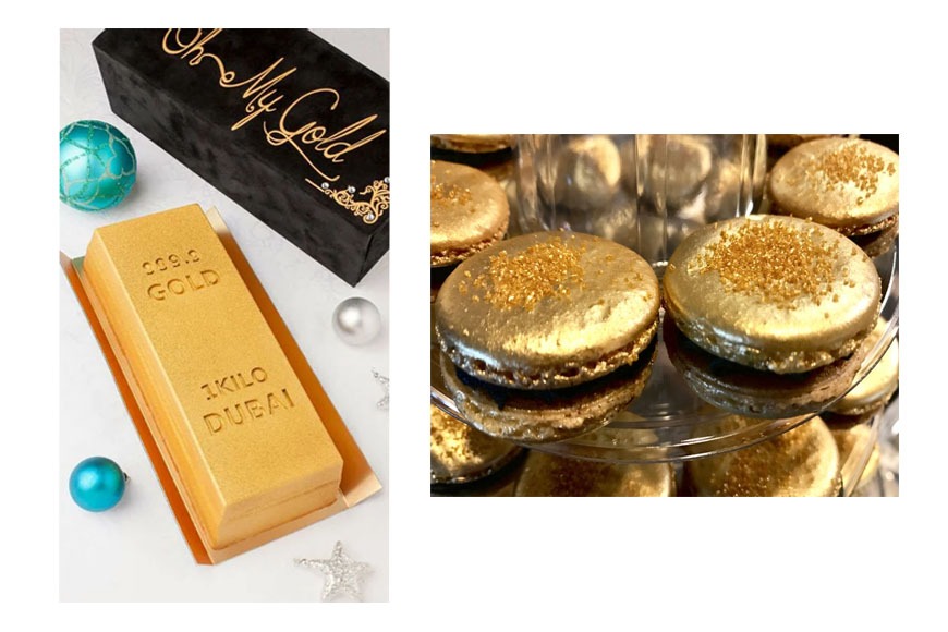 Where to Eat Edible Gold Food in Dubai | ExpatWomanFood.com