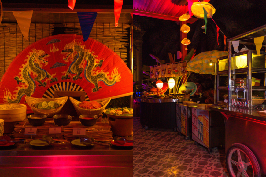 Review: Street Food Night x Goes Neon at Sui Mui Dubai | ExpatWomanFood.com